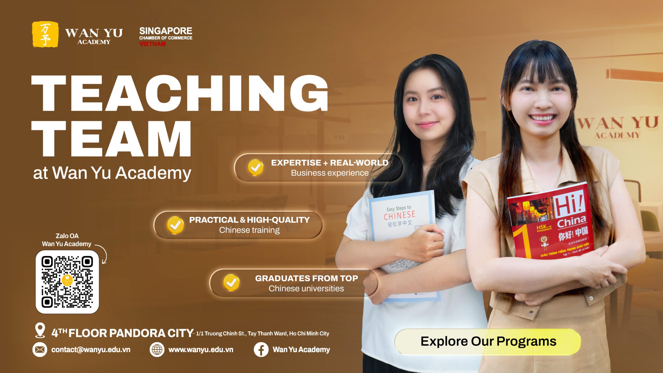 Teaching Team at Wan Yu Academy: Professional – Dedicated – Committed ...